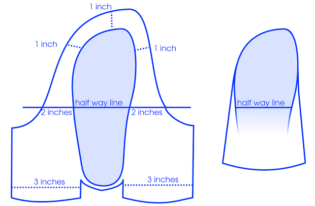 Printable Moccasin Pattern | FreePrintableTM.com Printable Moccasin Pattern | FreePrintableTM.com