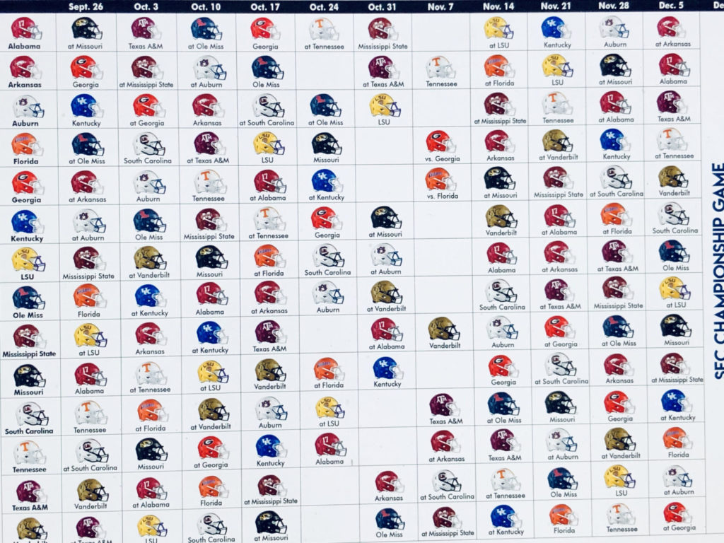 2021 Sec Football Helmet Schedule Printable - FreePrintableTM.com ... 2021 Sec Football Helmet Schedule Printable - FreePrintableTM.com ...